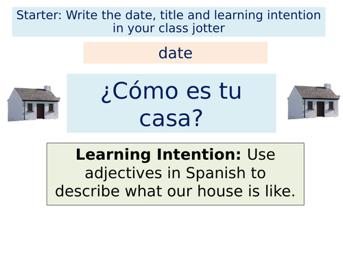Mi Casa - Spanish Unit of Work | Teaching Resources