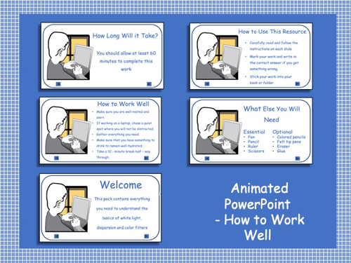 Light - Dispersion and Colour Filters - Distance Learning and ...