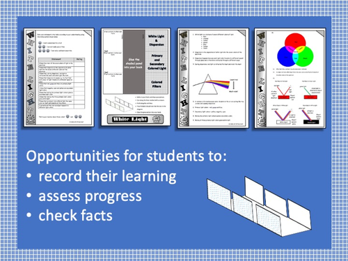 Light - Dispersion and Colour Filters - Distance Learning and ...