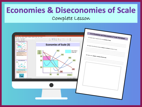 Economies and Diseconomies of Scale - A level Economics | Teaching ...
