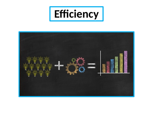 Efficiency - A level Economics | Teaching Resources