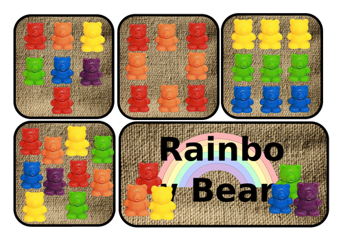 Compare bears activity cards | Teaching Resources