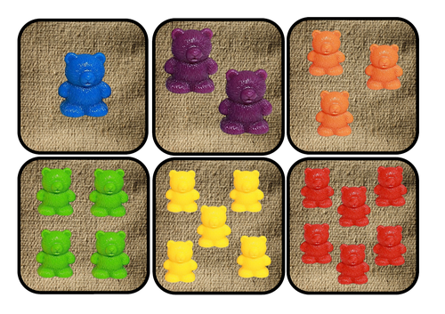 Compare bears activity cards | Teaching Resources