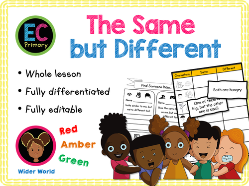 Diversity KS1 Same / Different | Teaching Resources