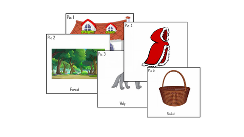 Little Red Riding Hood Discussion Cards | Teaching Resources