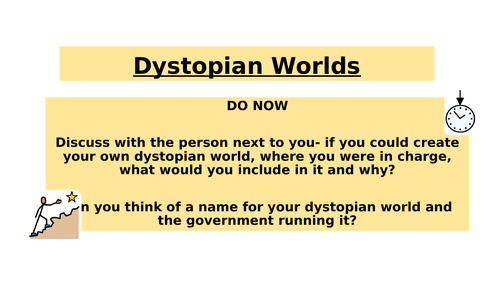 Dystopian Fiction | Teaching Resources