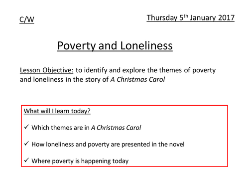 A Christmas Carol GCSE | Teaching Resources
