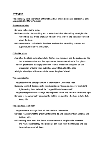 A* A Christmas Carol Package Notes! | Teaching Resources