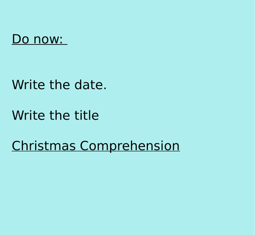 Christmas advert comprehension | Teaching Resources