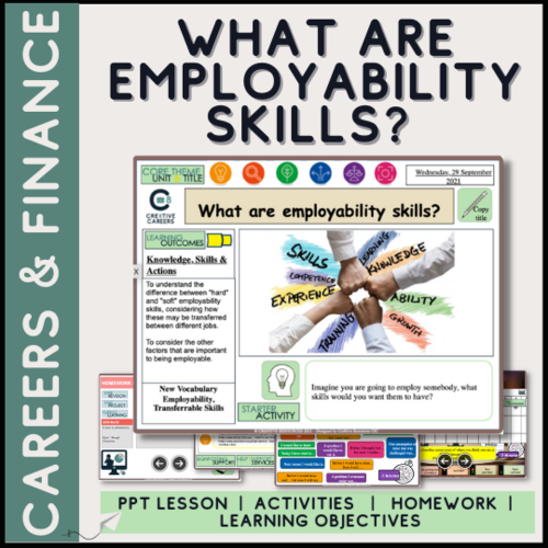 Employability Skills Careers Lesson | Teaching Resources