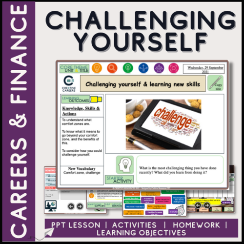 Challenging Yourself PSHE and Self Esteem | Teaching Resources