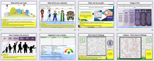 Balancing Work and Life Careers Lesson | Teaching Resources