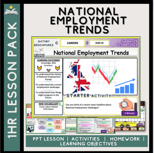 Employment Trends UK - Labour market information | Teaching Resources