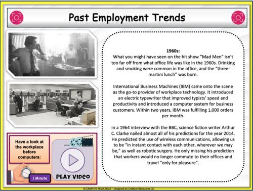 Employment Trends UK - Labour market information | Teaching Resources