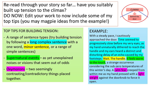 English Cover Lessons - Creative writing | Teaching Resources