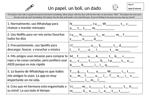 GCSE Spanish - Module 3 - Mi Gente | Teaching Resources GCSE Spanish - Module 3 - Mi Gente | Teaching Resources