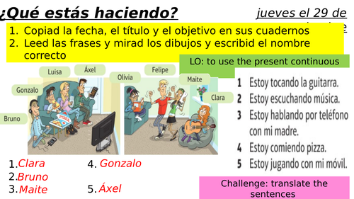 GCSE Spanish - Module 3 - Mi Gente | Teaching Resources GCSE Spanish - Module 3 - Mi Gente | Teaching Resources