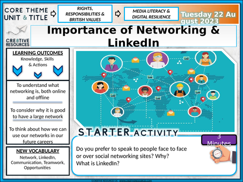 Importance of Networking and LinkedIn | Teaching Resources
