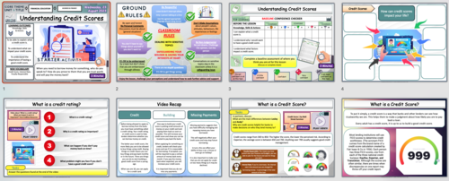 Understanding credit Scores | Teaching Resources