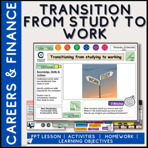 Transitioning from Study to Work | Teaching Resources