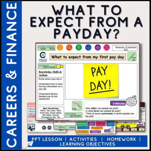 What to expect from Payday | Teaching Resources