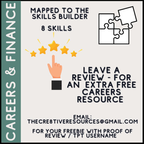 Long Term Career Planning | Teaching Resources