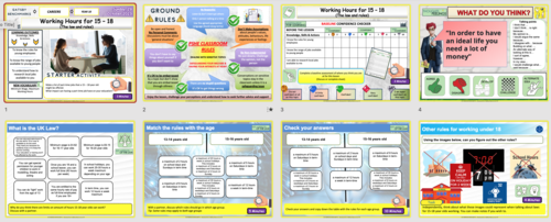 Working Hours for 15-18 Year Olds | Teaching Resources