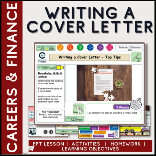 Writing a Cover Letter | Teaching Resources