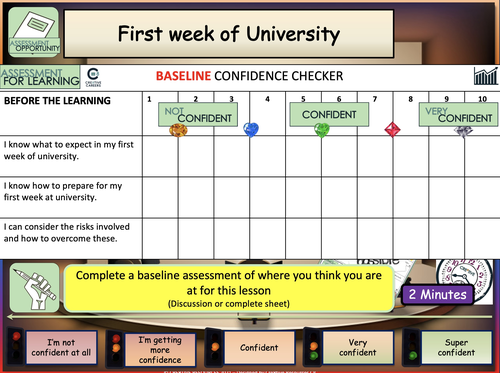 First week of university UNI | Teaching Resources