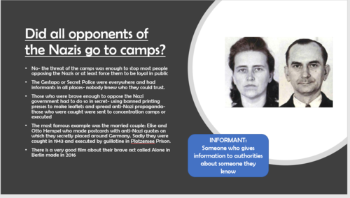 The Nazi Police State | Teaching Resources