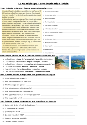 GCSE French - Module 4 - De la Ville à la Campagne | Teaching Resources