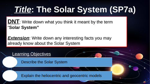 Complete SP7 Astronomy Lessons - Edexcel 9-1 GCSE Physics | Teaching ...