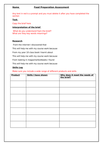 Coursework Exemplar NEA 2 Eduqas | Teaching Resources