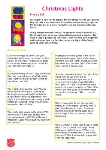 Christmas Lights - Christmas Teaching Ideas | Teaching Resources