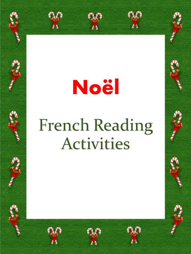 Noël - French Reading Comprehension Activities | Teaching Resources