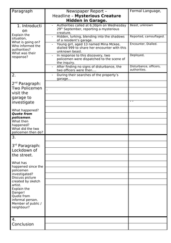 Skellig - Year 5/6 English Term Planning | Teaching Resources