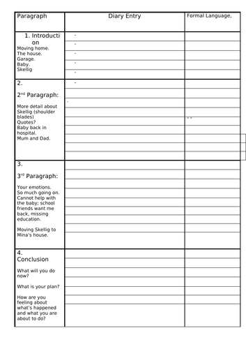 Skellig - Year 5/6 English Term Planning | Teaching Resources