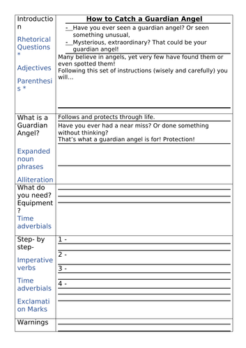 Skellig - Year 5/6 English Term Planning | Teaching Resources