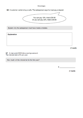 Functional Skills Maths Level 1 Exam questions by Topic | Teaching ...