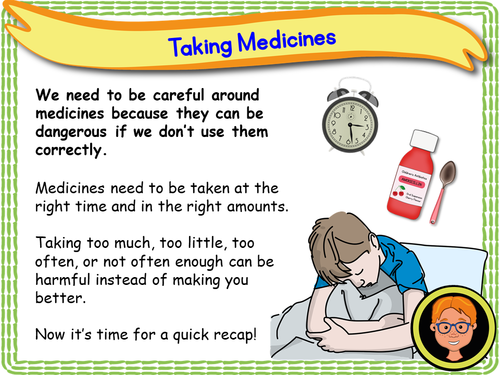 Medicine Safety - KS1 | Teaching Resources