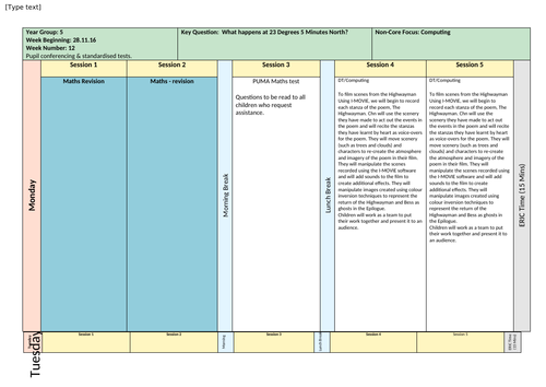 Great Year 5 English Literacy Christmas Planning Alternative Christmas ...