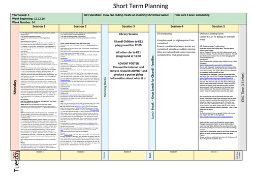Great Year 5 English Literacy Christmas Planning Alternative Christmas ...