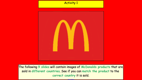 Globalisation / Introduction to International Marketing | Teaching ...