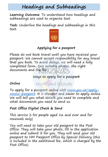 English Functional Skills - Entry Level 3 - Writing Composition ...