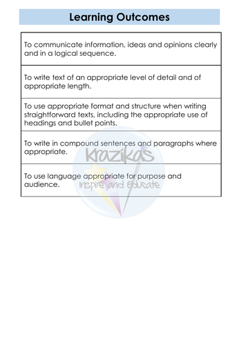 English Functional Skills - Entry Level 3 - Writing Composition ...