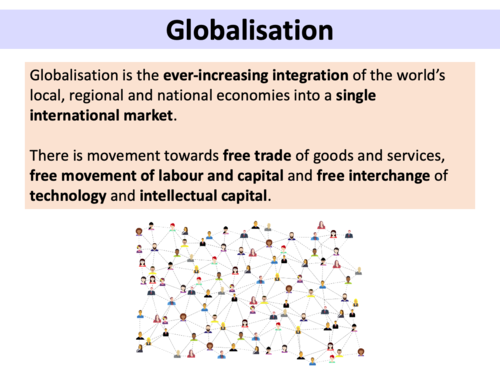Globalisation - A Level Economics | Teaching Resources