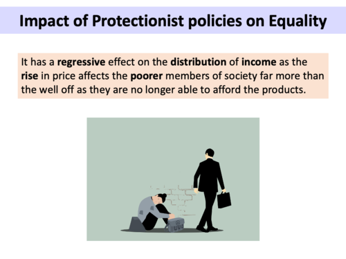 Restrictions on Free Trade - A Level Economics | Teaching Resources
