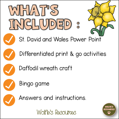 Saint David's Day and Wales Activities, Craft and Power Point KS1 ...