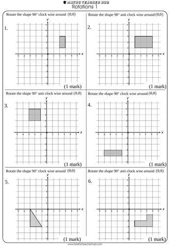 Transformations Booklets - Maths Teacher Hub | Teaching Resources