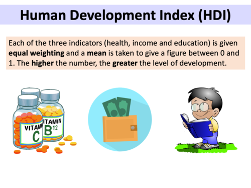 Measures of Development - A Level Economics | Teaching Resources